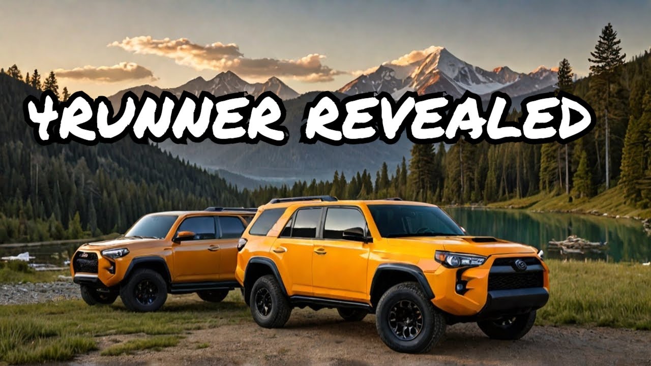 4 NEW 2024 4Runner TRD Pro Colors You Need to See! - YouTube