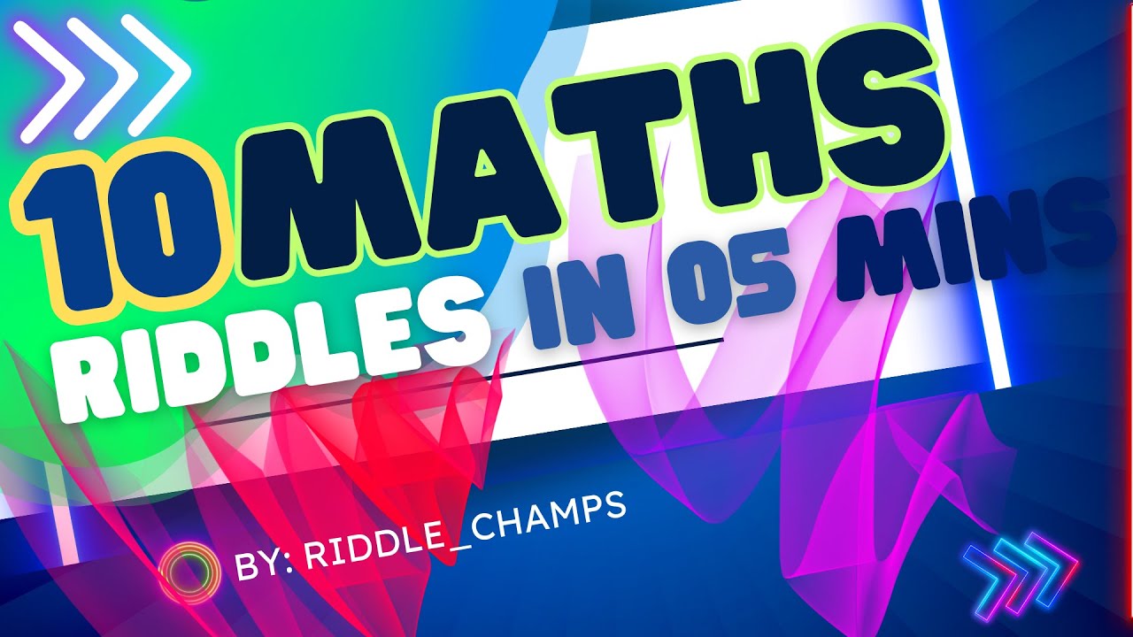 10 riddles in 5 minutes! Are you smarter than a 5th grader? #riddles # ...