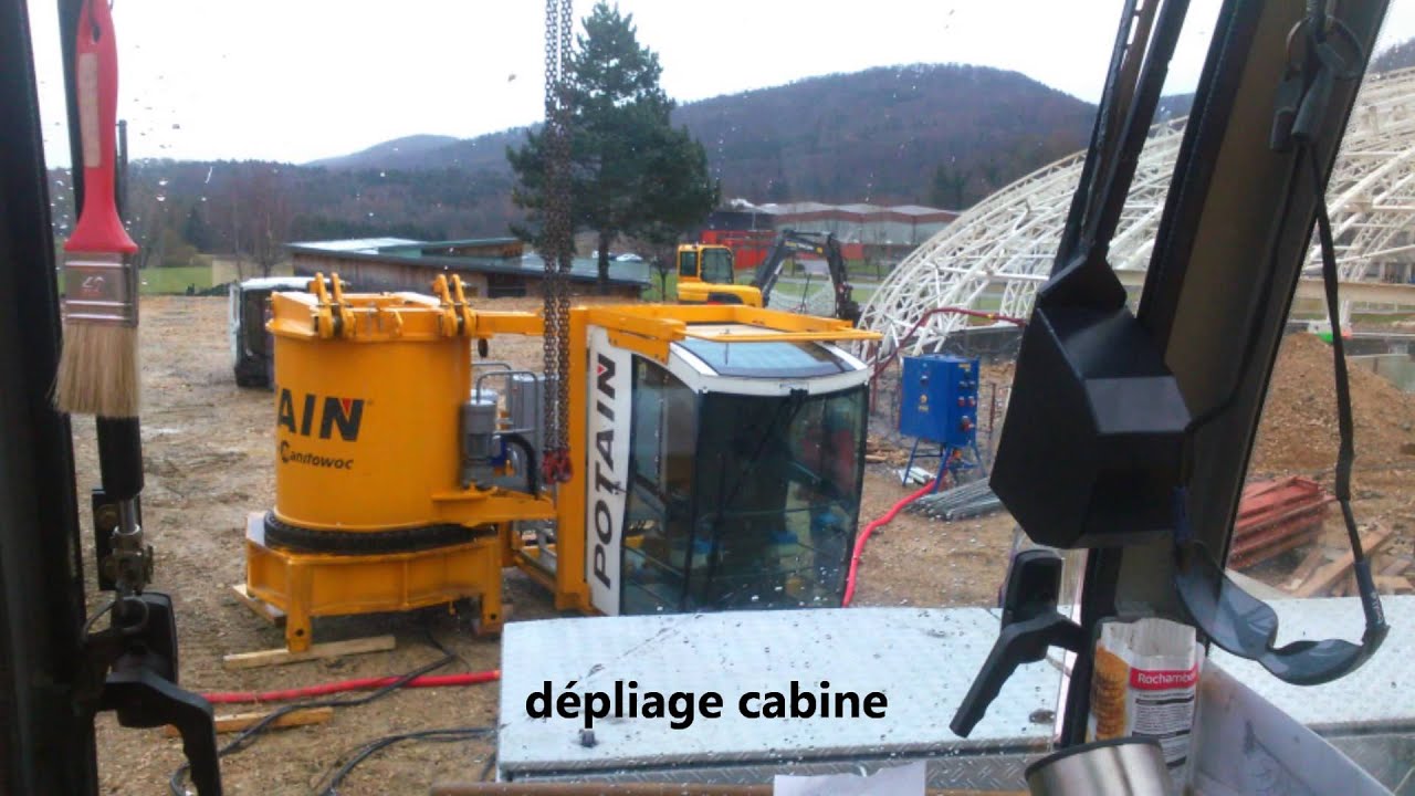 Levage grue à tour - YouTube