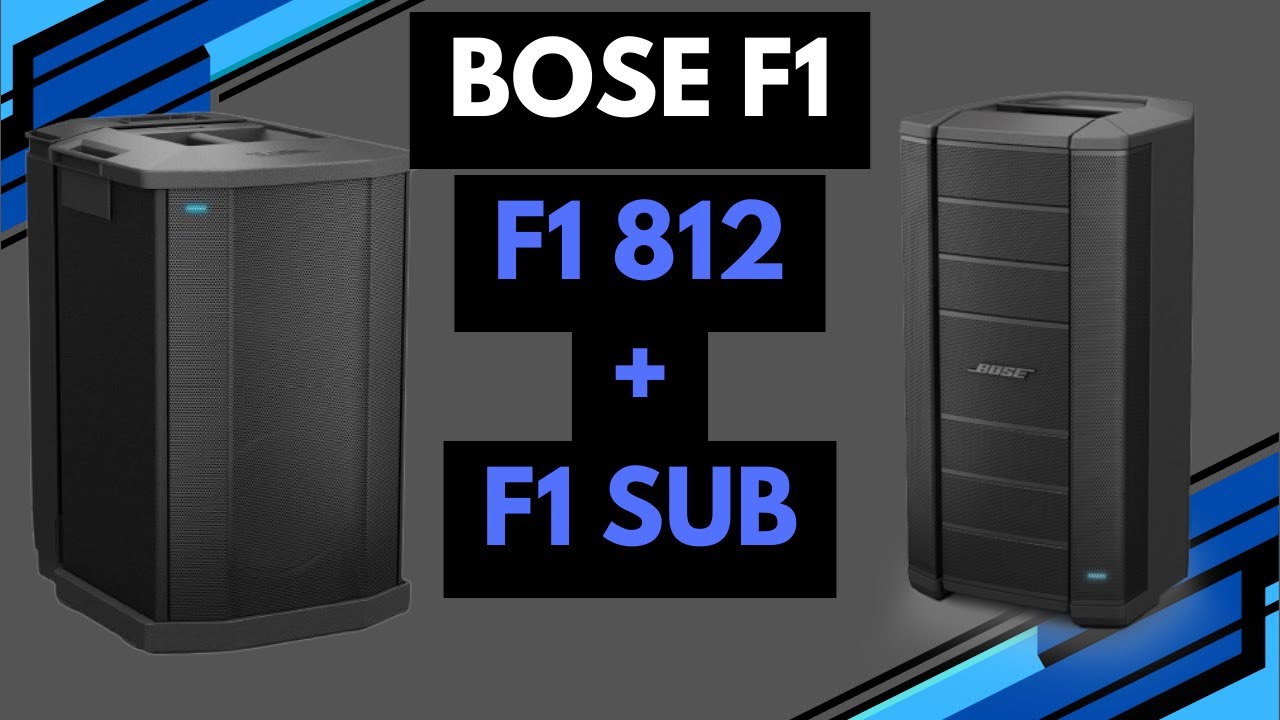 Así Suena! Bose F1 812 + Sub F1 - Prueba de Sonido - YouTube