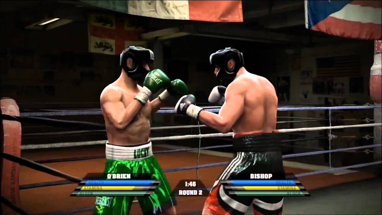 Fight Night Round 4 - Character Creation and First Match - YouTube