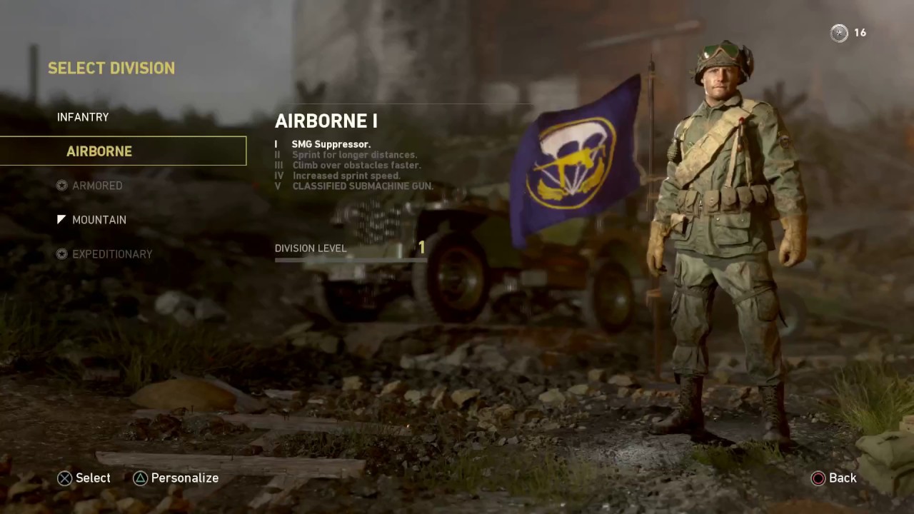 RUSHERS TOOL! ALL "AIRBORN DIVISION" PERKS EXPLAINED! COD WW2 LEVEL UP ...
