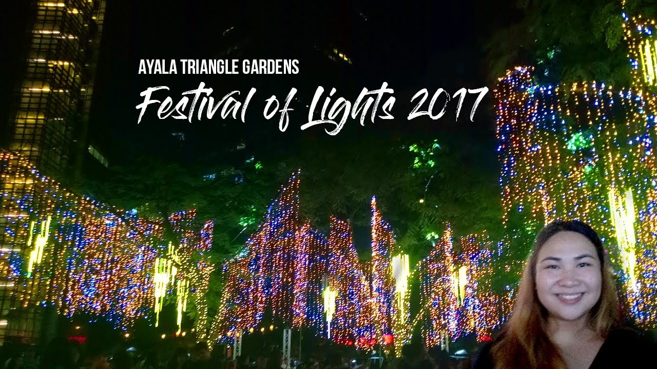 Ayala Triangle Gardens Festival of Lights 2017 - YouTube