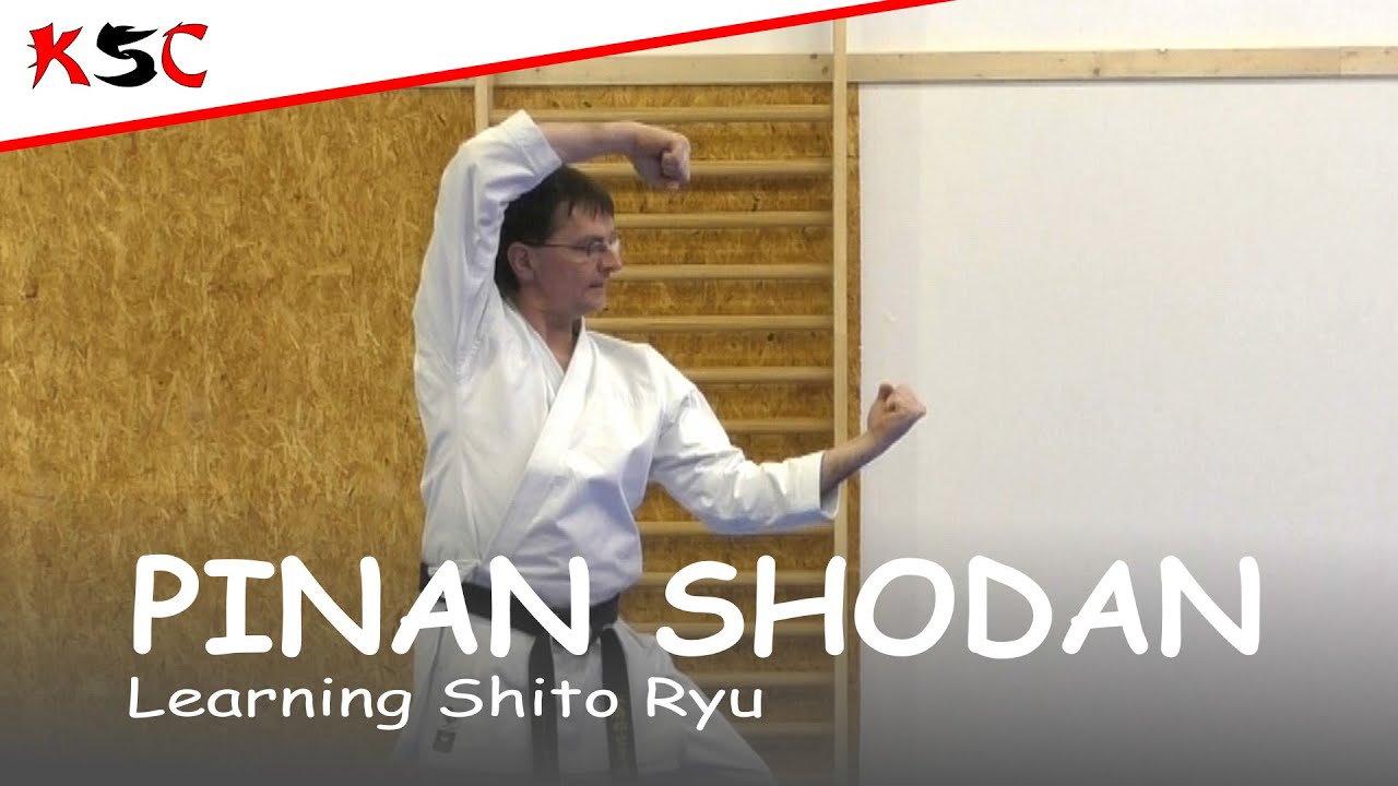 Pinan Shodan Shito Ryu Karate Kata - Tutorial - YouTube