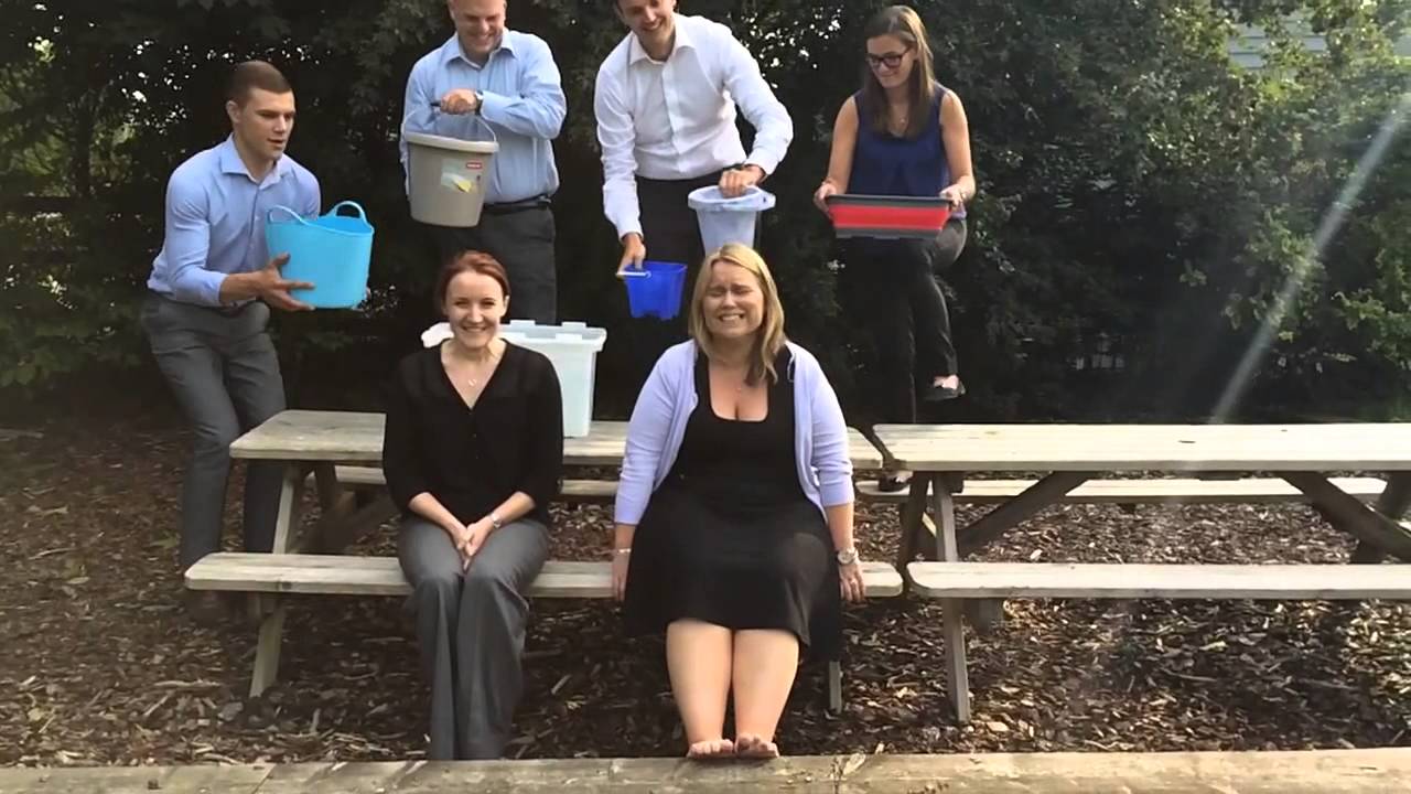 Jo Sumner and Nicola Cutts ice bucket challenge - YouTube