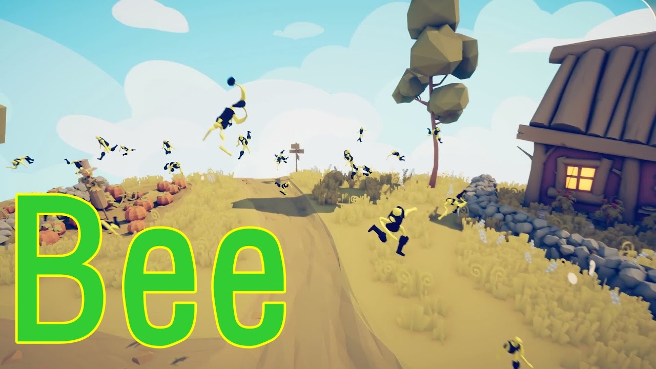 Bee Vs all units TABS Mod Totally Accurate Battle Simulator - YouTube