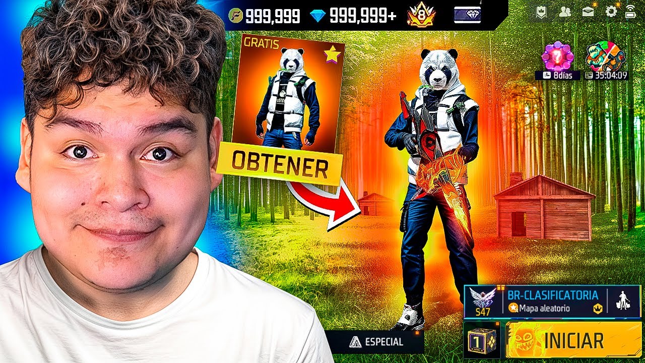 ESTRENANDO EL NUEVO SET PANDA de Free Fire - YouTube