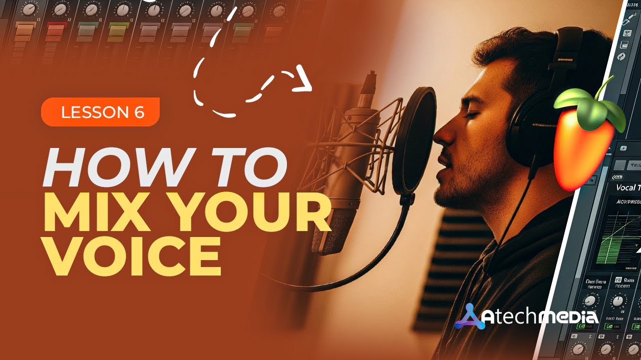 HOW TO MIX YOUR VOICE / MUSIC PRODUCTION TRAINNG LESSON 6 - YouTube