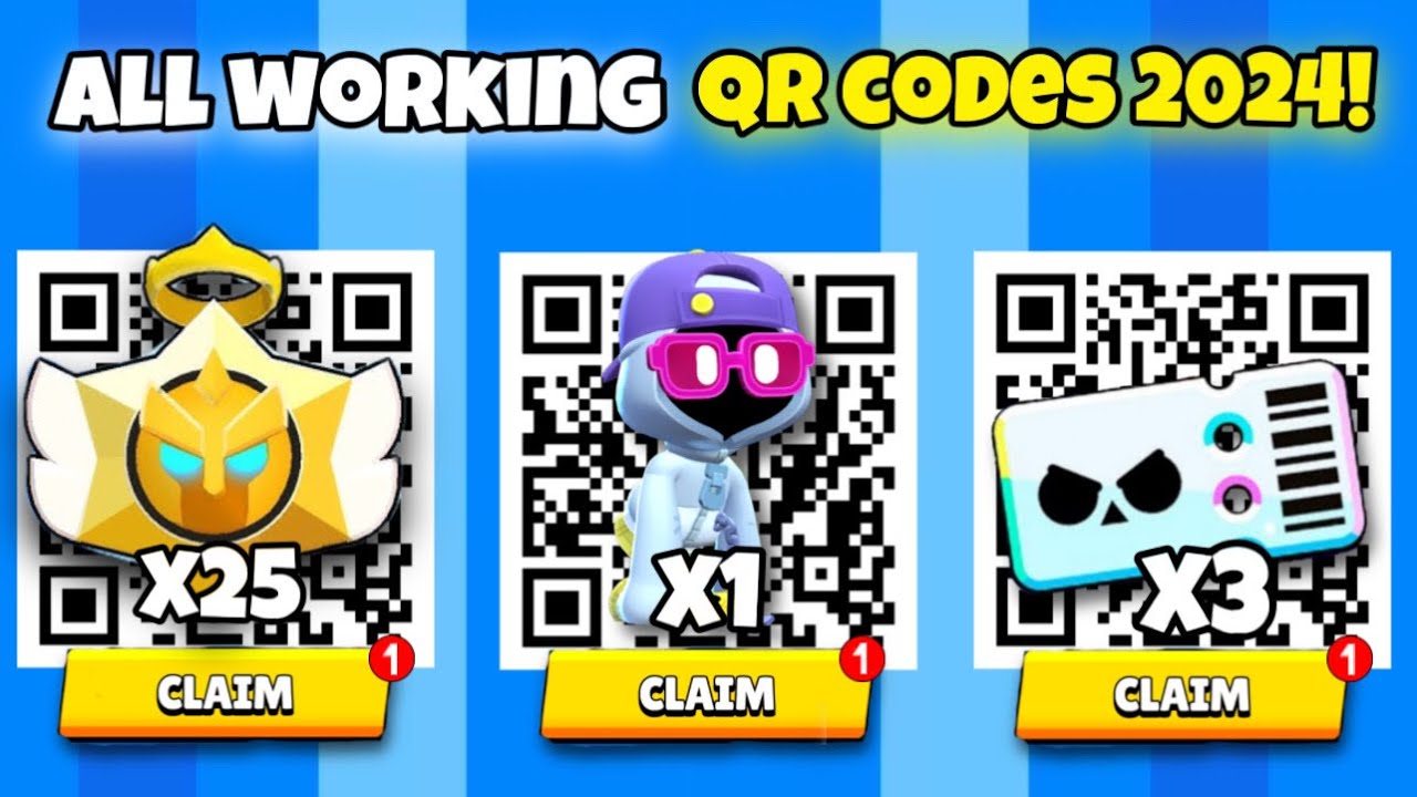 FREE! x25 ANGELIC DROPS & NEW BRAWLER SHADE | QR CODES FREE REWARDS ...