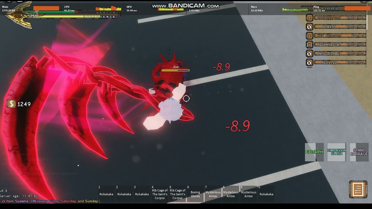 new model of kcr (KING CRIMSON REQUIEM YBA) - YouTube