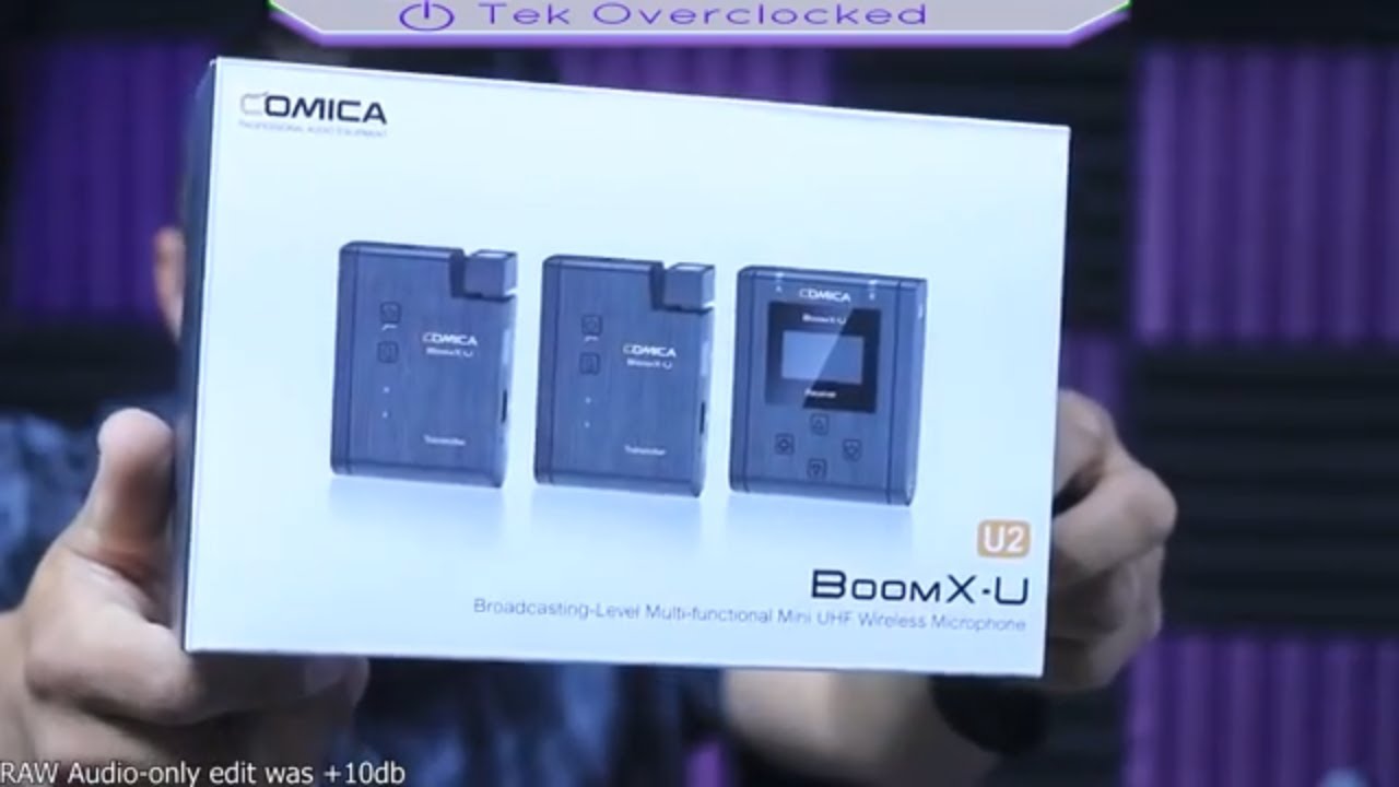 COMICA BOOMX-U SOUND QUALITY TEST AND REVIEW @TekOverclocked