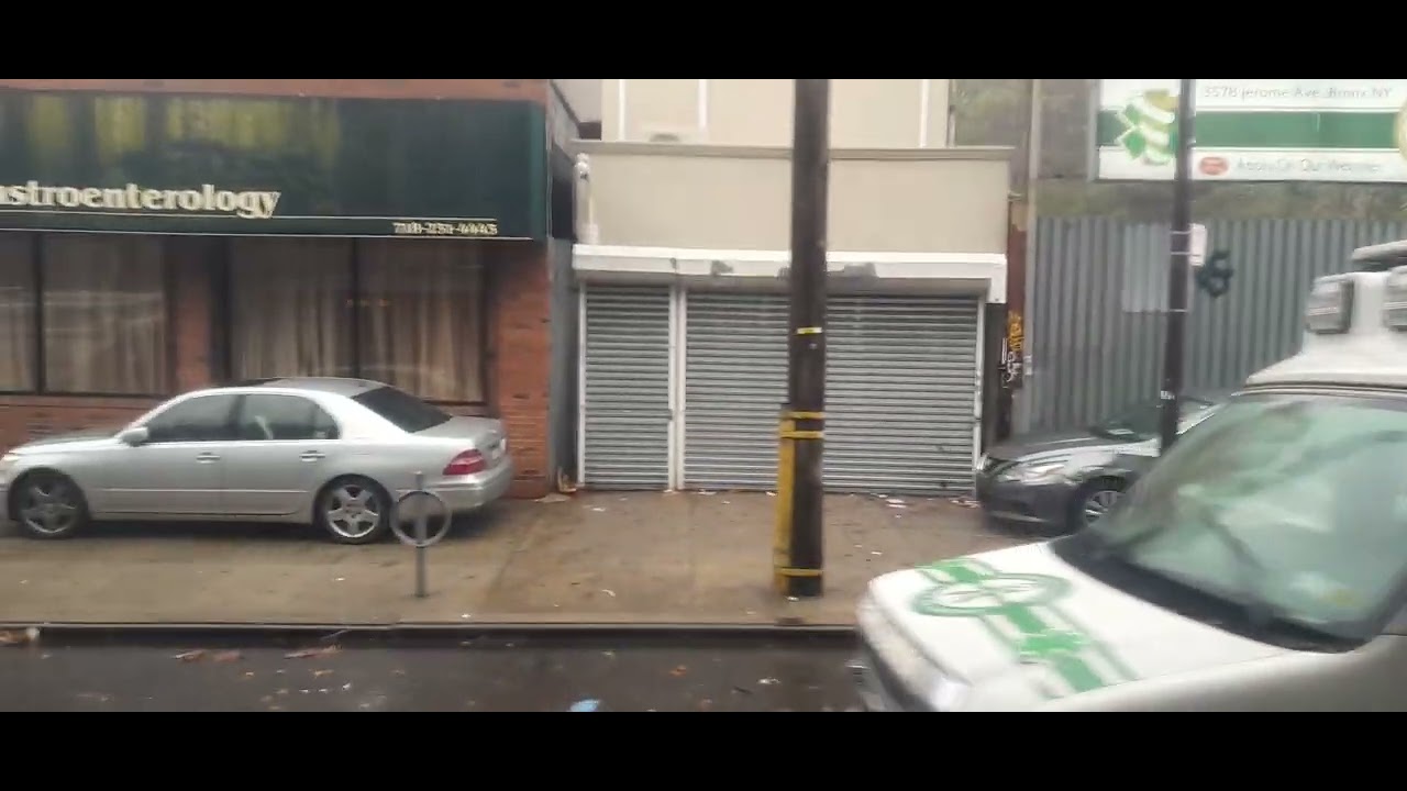 bx16 bus ride along Jerome ave bronx new york city mta - YouTube