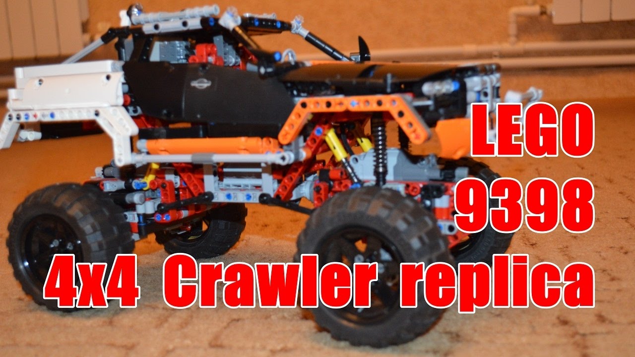 Lego 9398 4x4 Crawler replica - YouTube