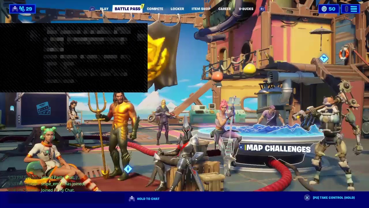 Fortnite with bot friend - YouTube