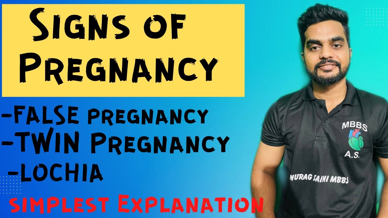 Signs of Pregnancy // False pregnancy// Lochia - YouTube