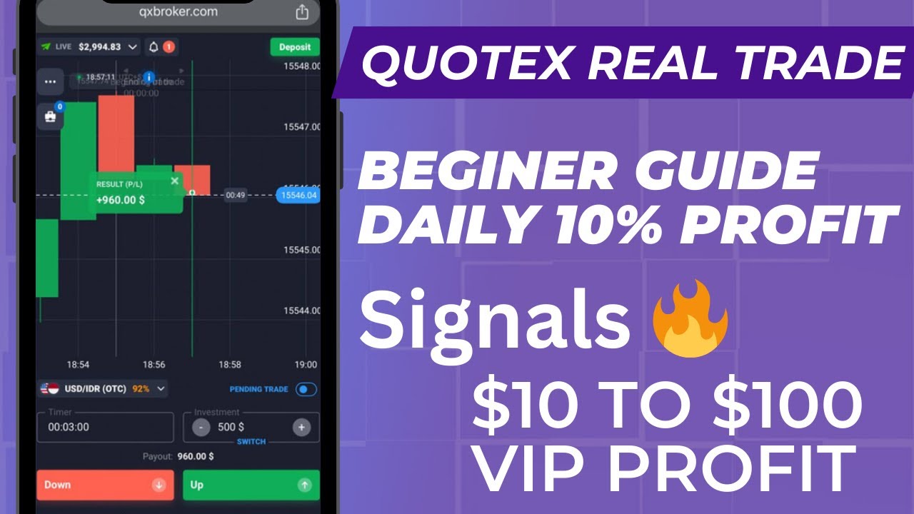 Quotex Trading | Full details deposit trade and withdraw method ...