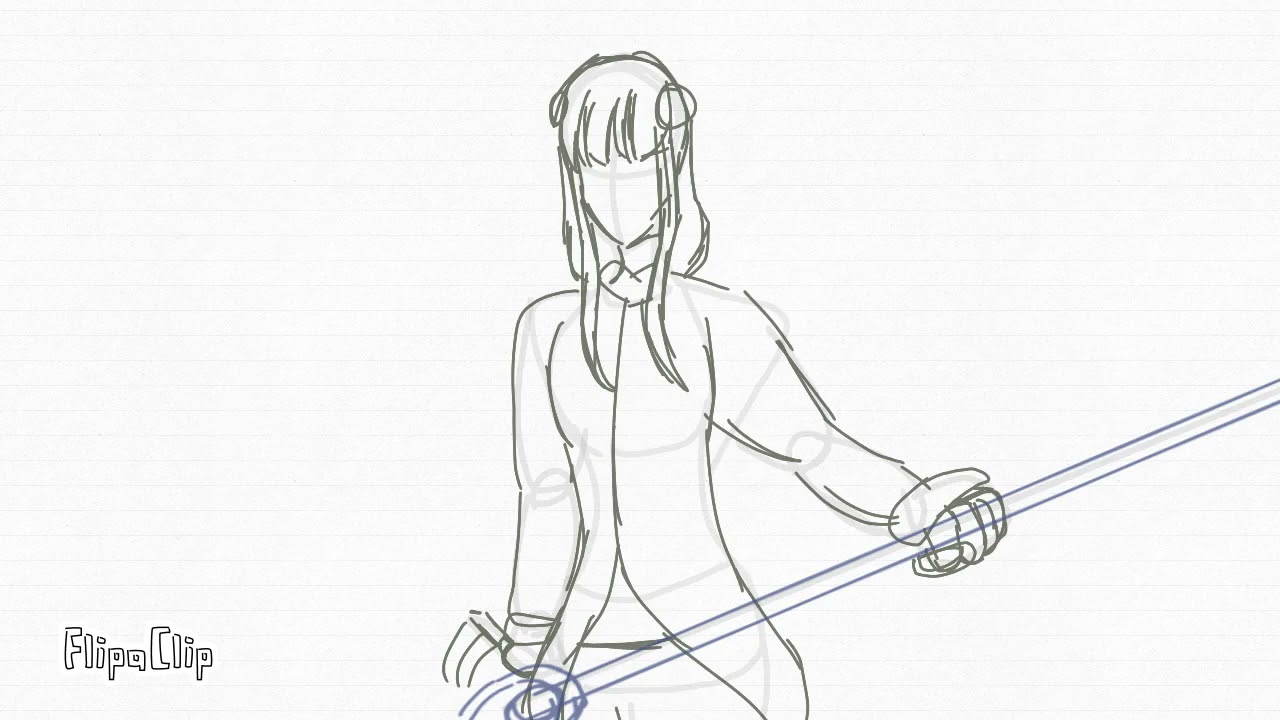 Trying a staff spin animation - YouTube