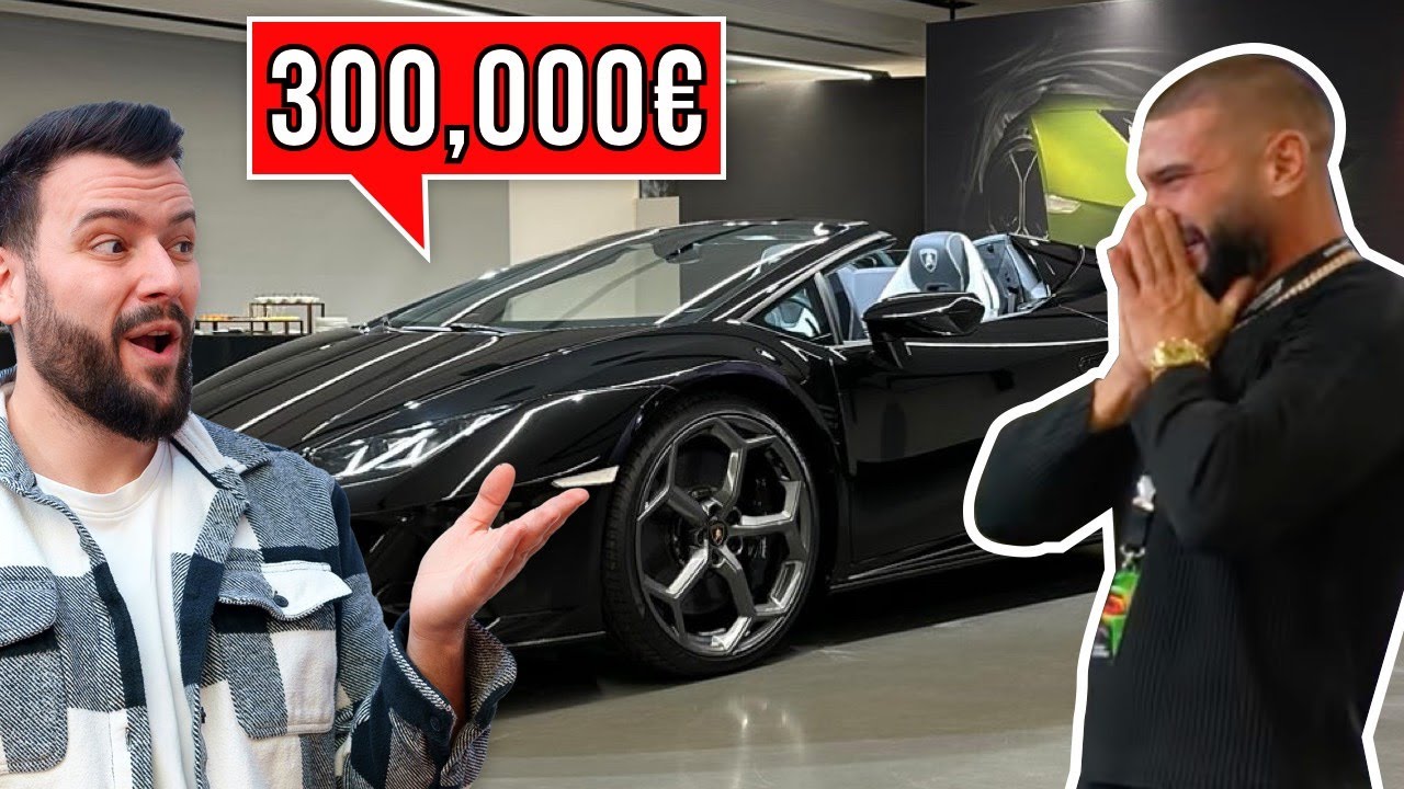 DORIAN POPA ȘI-A LUAT LAMBORGHINI DE 300,000 EURO - YouTube
