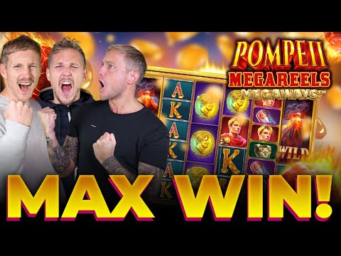 UNBELIEVABLE MAX WIN ON POMPEII MEGAREELS MEGAWAYS (INSANE WIN) 🪙🔥😵