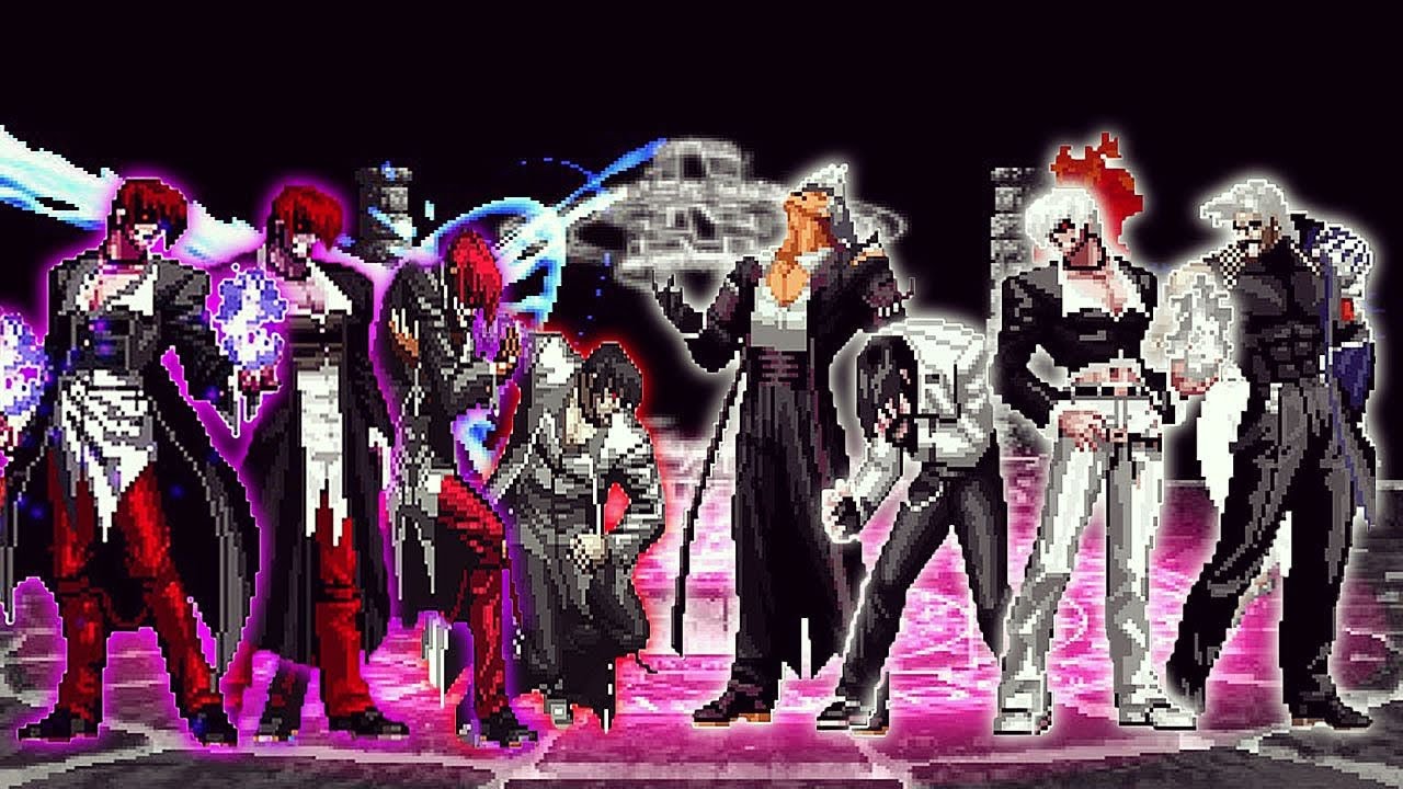 [Mugen KOF] AD Orochii Iori Yagami Team Vs Rugal Team - YouTube