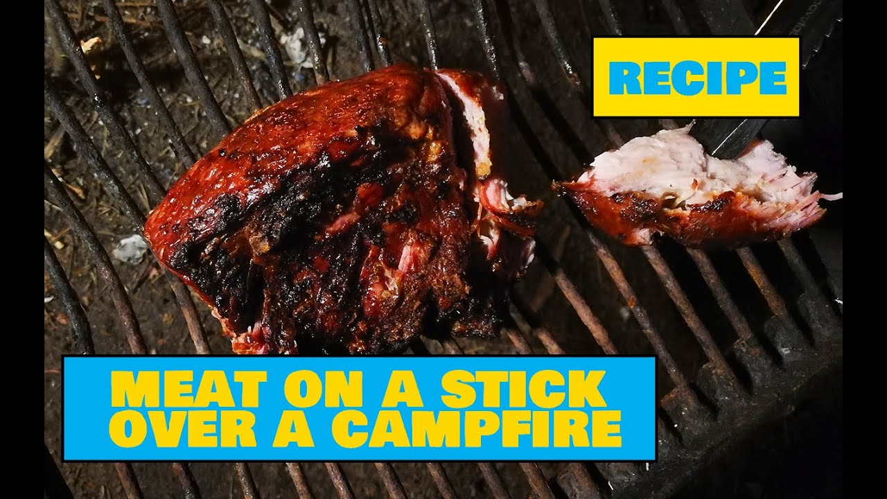 How to Cook Meat on a Stick Over a Campfire vol 2 - Easy Outdoors ...