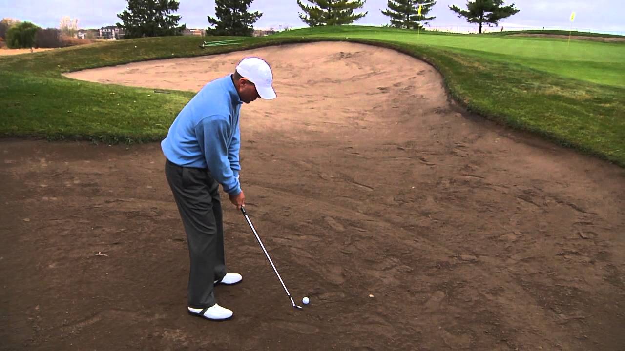 Professional Golf Tip: Long Bunker Shot - YouTube