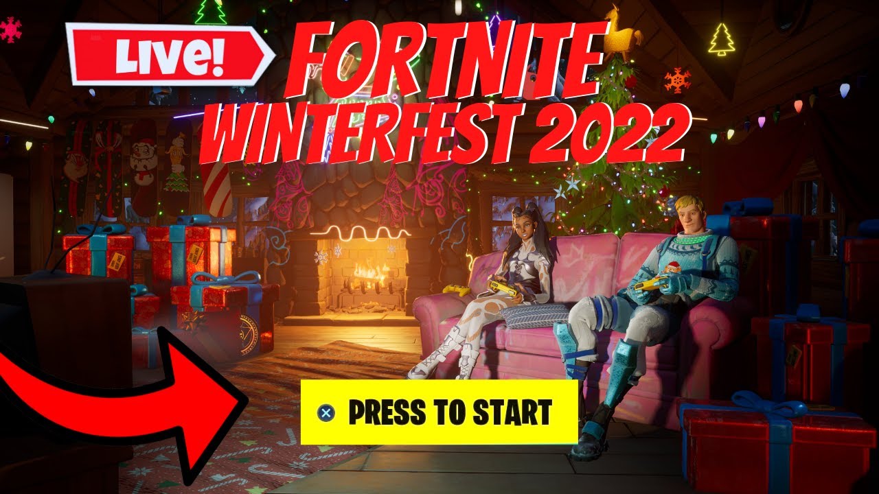 🔴Fortnite Winterfest 2022 Update (v23.10) *NEW* (Skins, Presents ...
