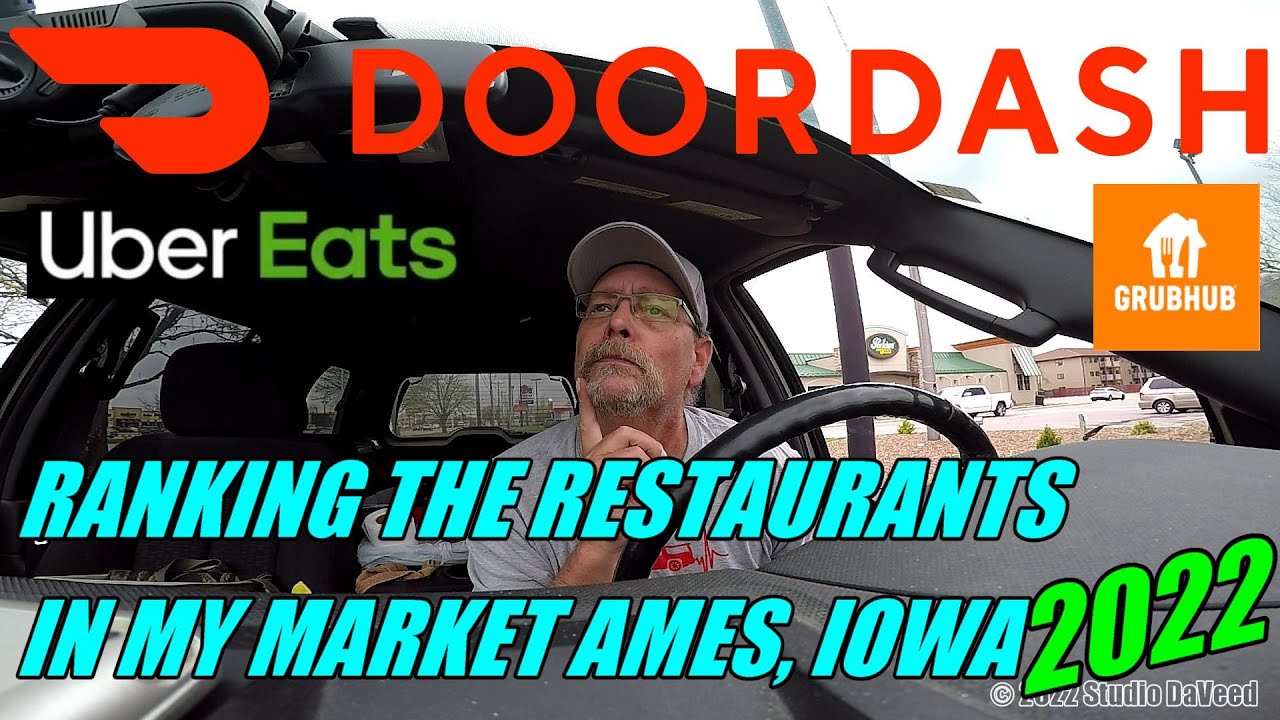 2022 RANKING THE RESTAURANTS AMES IOWA DOORDASH UBER EATS GRUBHUB - YouTube