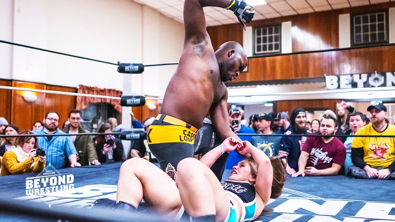 [Free Match] "Legit" Leyla Hirsch vs. AC Mack | Beyond Wrestling ...