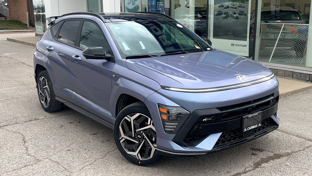2024 Kona N-Line AWD Meta Blue - YouTube