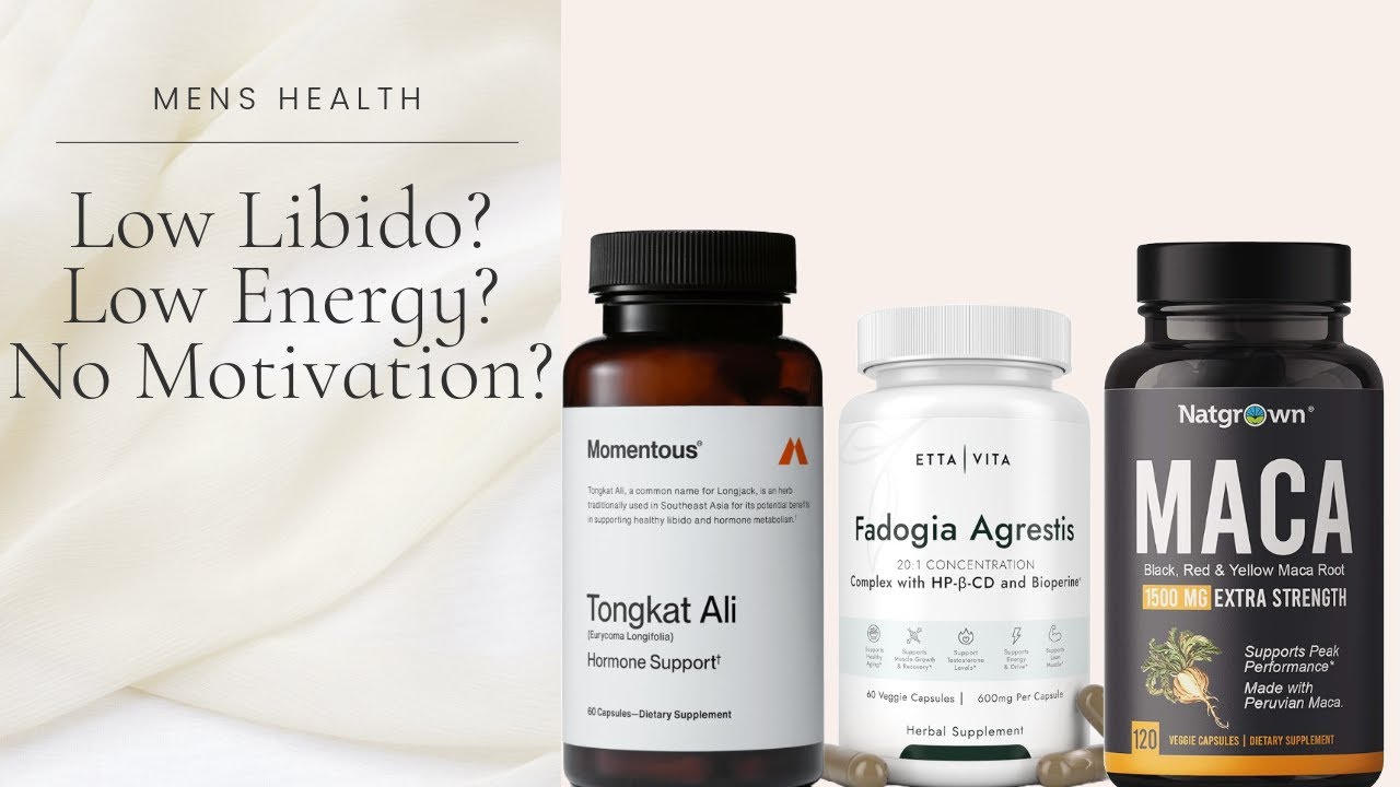 How to fix Low Libido, Low energy - YouTube