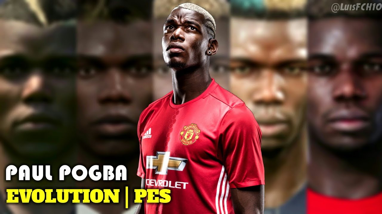 PAUL POGBA | EVOLUTION PES [ 2013 to 2020 ] | FACE COMPARISON | LuisFCH ...
