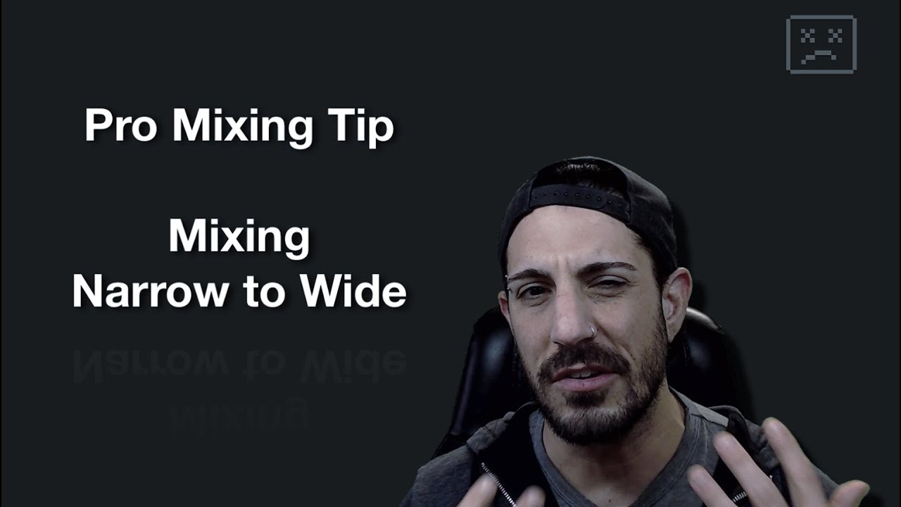 Mixing Narrow to Wide - Clean Up Your Mix! - YouTube