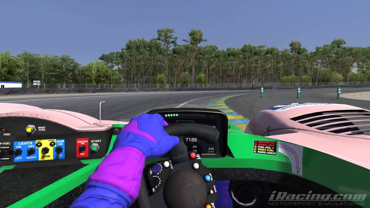 iRacing LeMans LMP2 Practice - YouTube