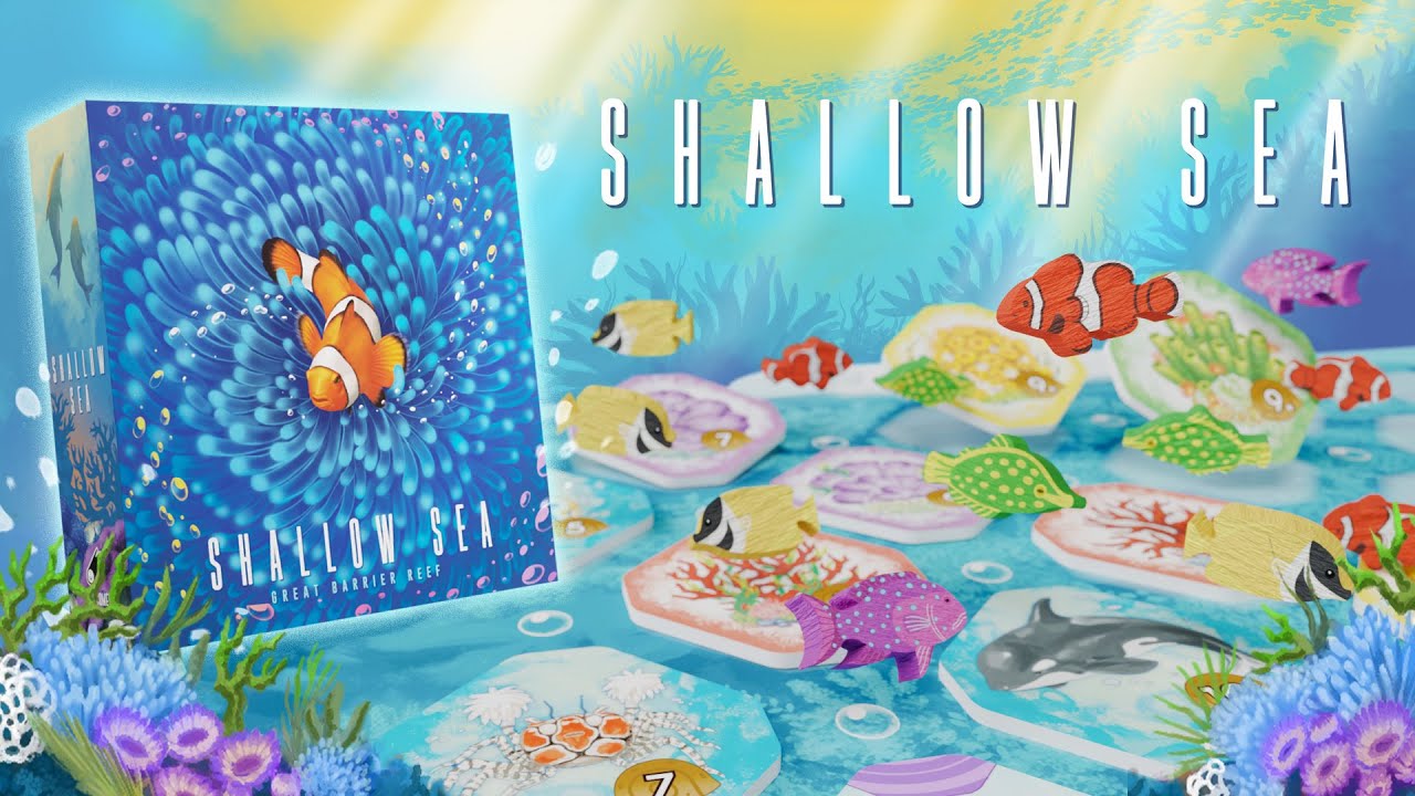 De crowdfundingweek voor (stretch goals voor) Shallow Sea start NU! 🥳 ...