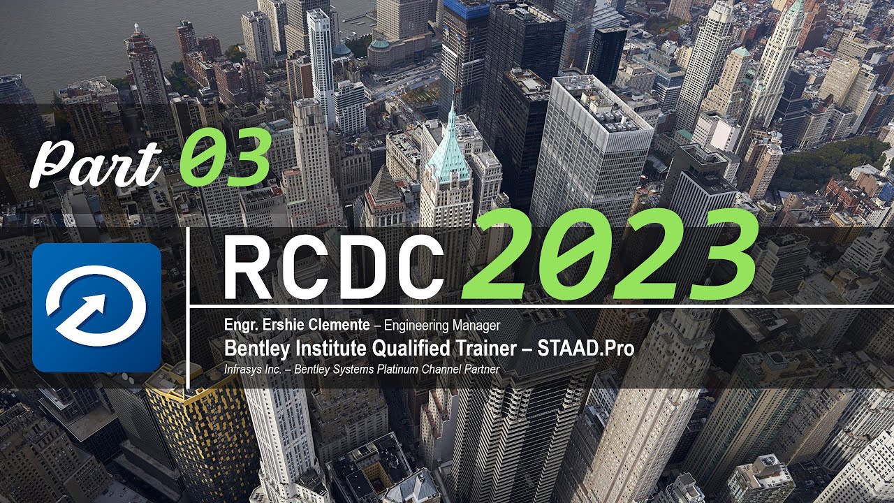 RCDC 2023 Part 3: Data Input for Slab Design - YouTube