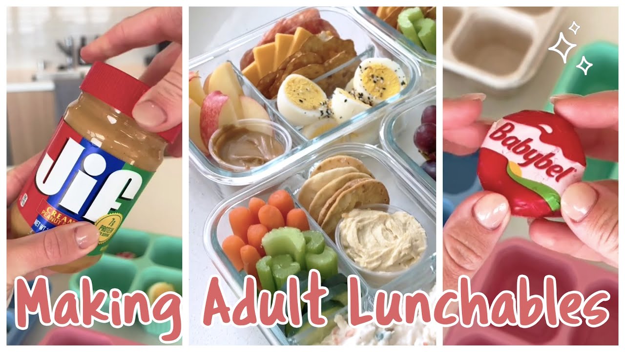 Pack Adult Lunchables 🍱With me Satisfying ASMR 🔊 TikTok Compilations💫 ...