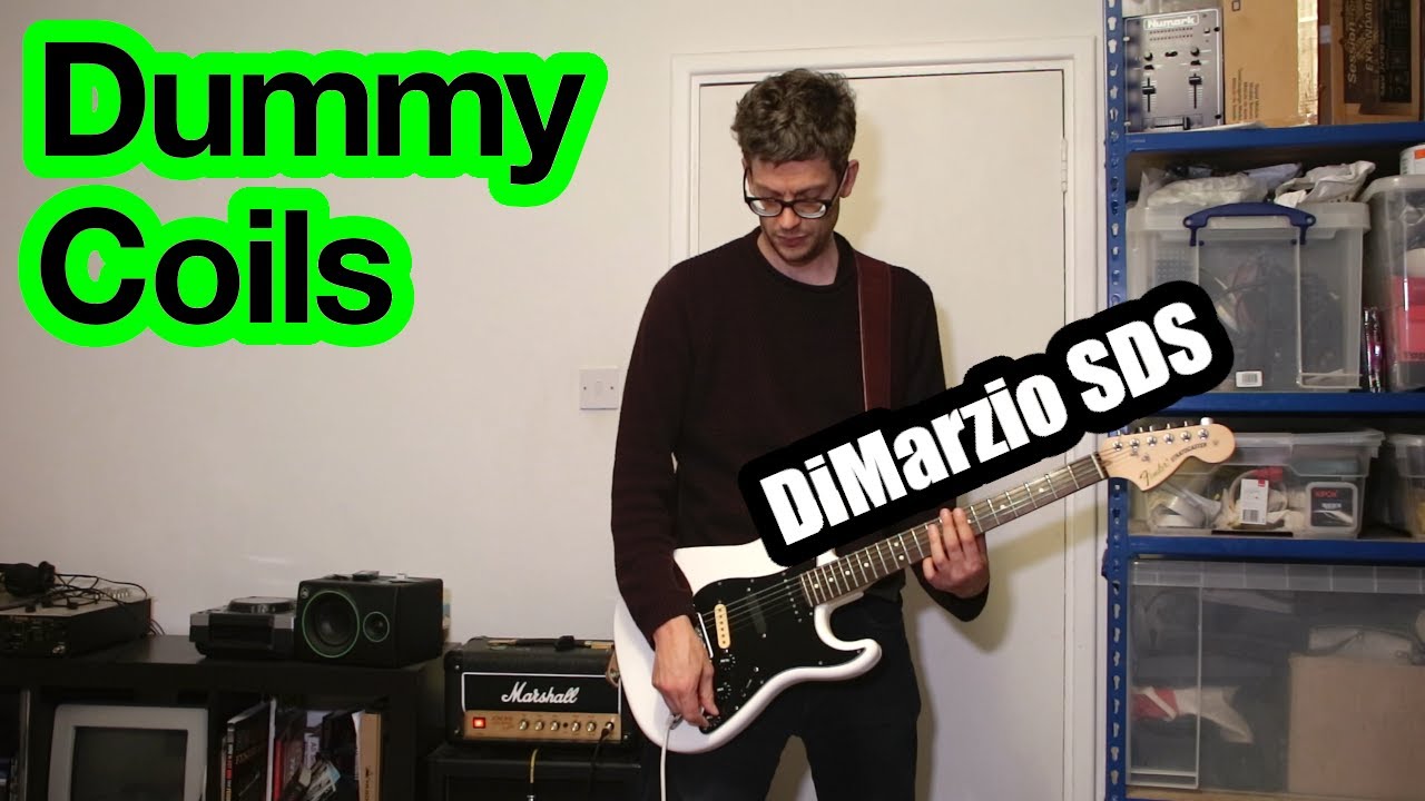 Parallel and Series dummy coils with DiMarzio SDS - YouTube