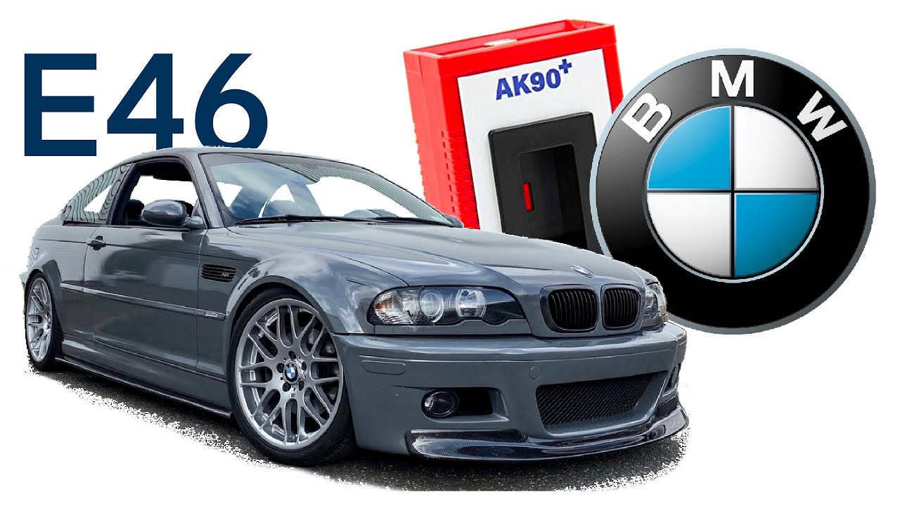 Как прописать ключь на BMW E46 2003/ Add key BMW e46/ AK90+/EWS3 - YouTube