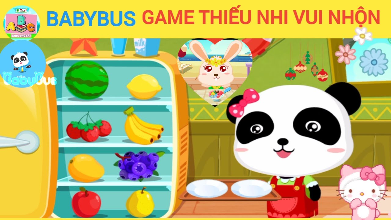 #1 Babybus - game thiếu nhi vui nhộn - game thiếu nhi - cô thắm trường ...