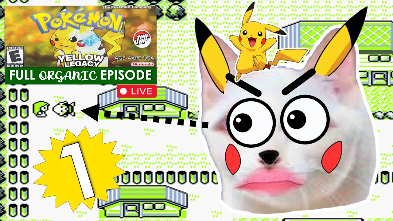 The PERFECT Pokémon Yellow Rom Hack: Pokémon Yellow Legacy Episode 1 ...