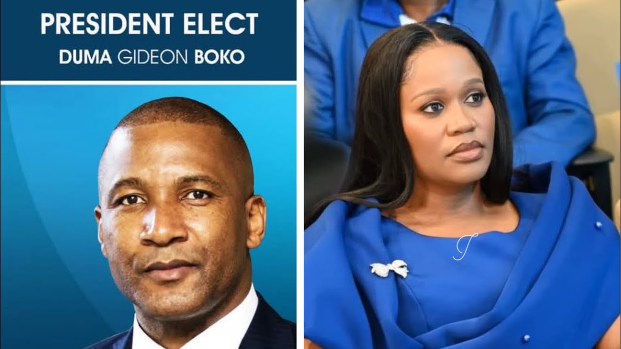 Botswana’s New President & his First Lady | Botswana’s 6th president 🇧🇼 ...