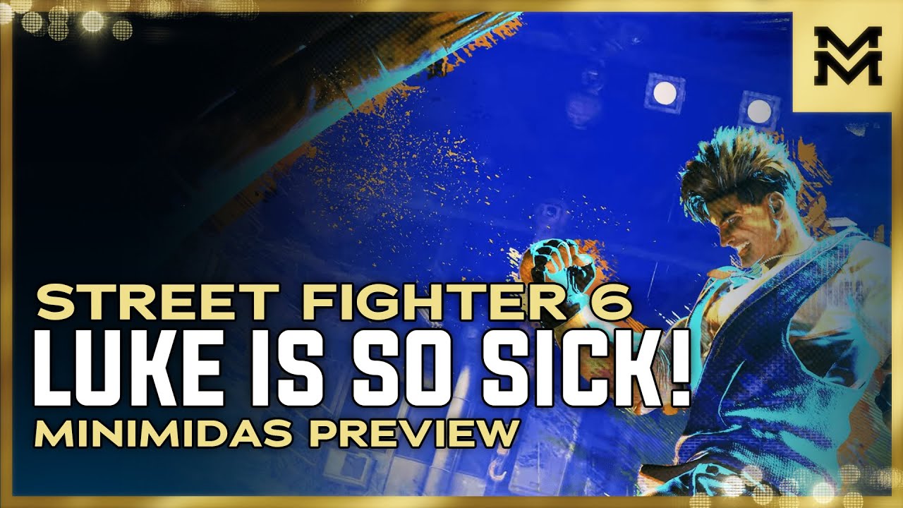 Mini Midas Early gameplay preview SF6 Beta - YouTube