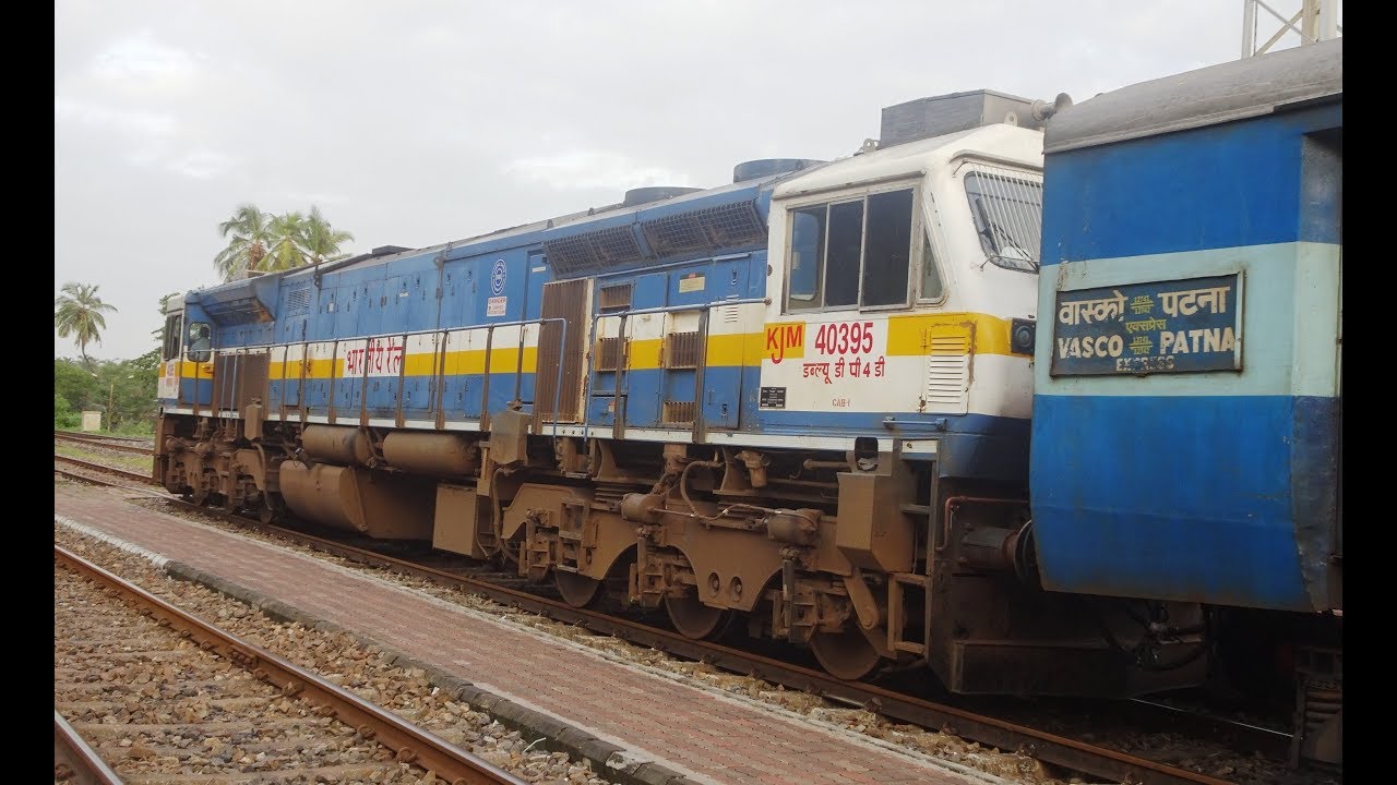 Vasco - Patna Express train - YouTube