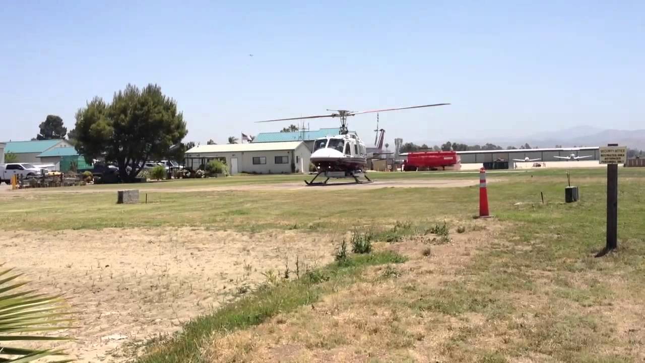 Bell 210 Take Off - YouTube