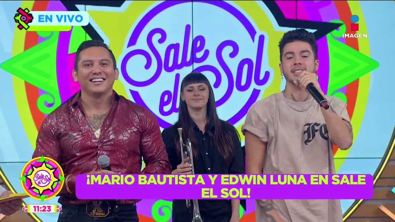 Tequila, Mario Bautista y Edwin Luna en Sale el Sol - YouTube