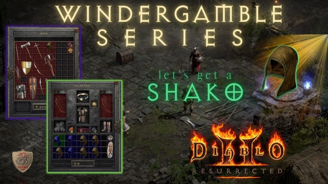 D2R - 2.4 Ladder - What else can we gamble? How about a Shako... - YouTube