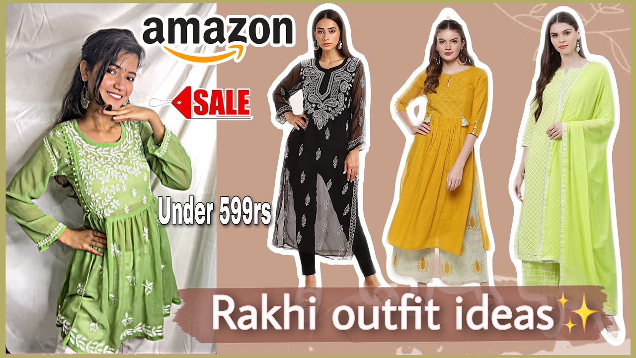 Rakhi outfit ideas starting rs 599 from Amazon | affordable ethnic wear ...