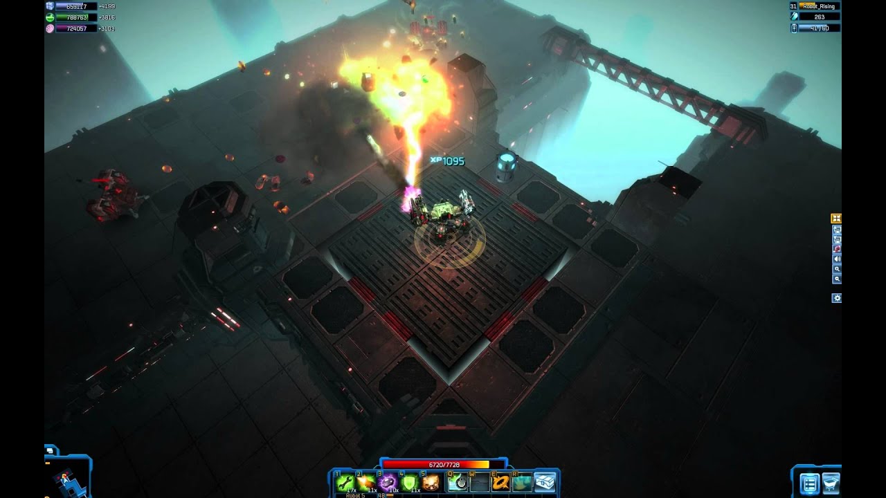 Robot Rising - Game Footage Reel - YouTube