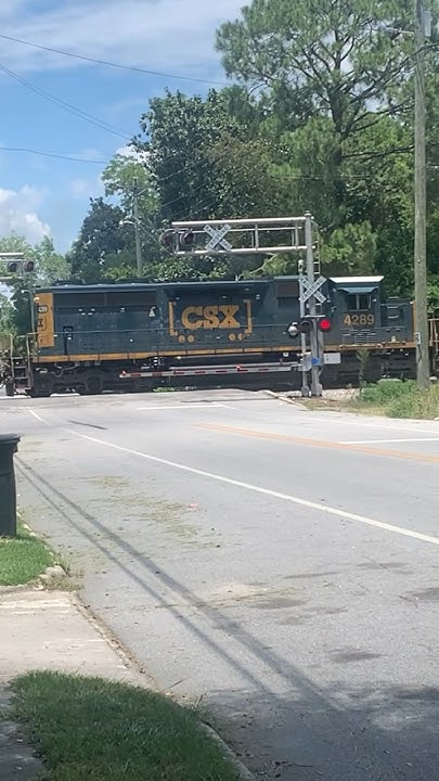 CSX 4289 leads X141 with a nice RL K5LA on 07/16/2024 #train #csx #railway #k5la #csxtrains ...